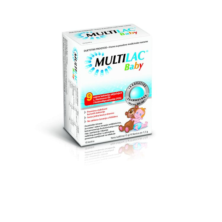 Multilac Baby sinbiotic 10 kesica