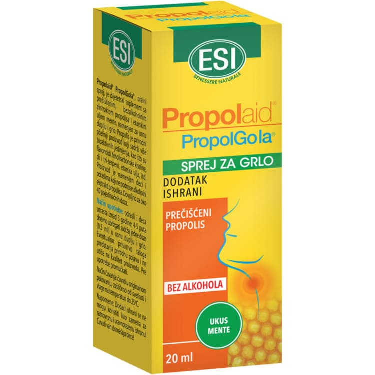 Propolaid PropolGola sprej za grlo 20ml