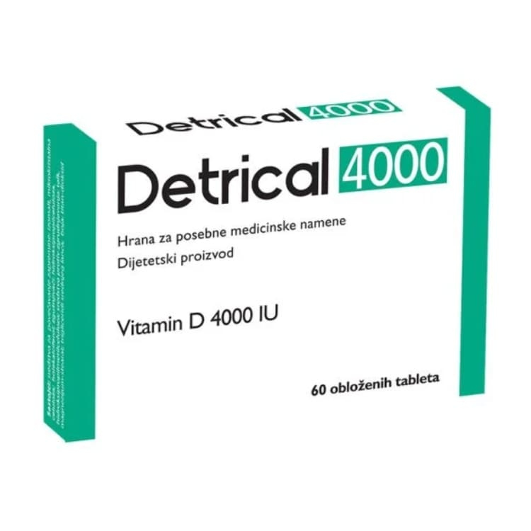 Detrical 4000 IU 60 tableta