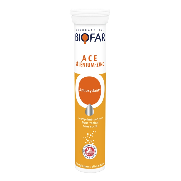 Biofar ACE + Selen + Cink 20 šumećih tableta