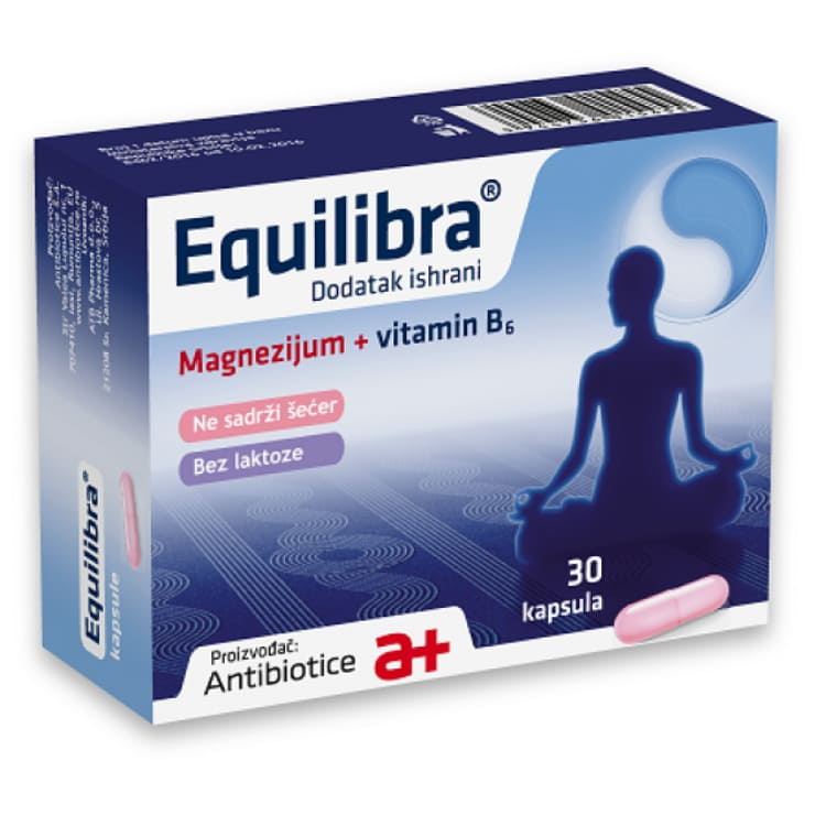 Equilibra suplement Magnezijuma 30 kapsula