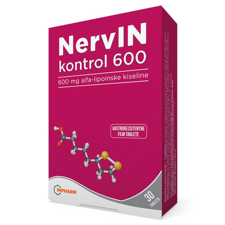 NervIN Kontrol 600 30 tableta