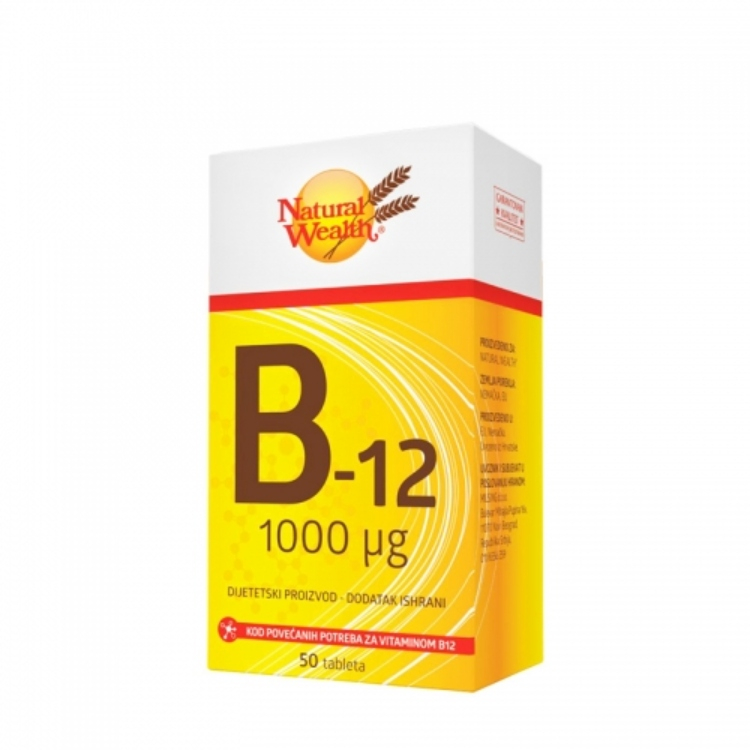 Natural Wealth vitamin B12 1000µg