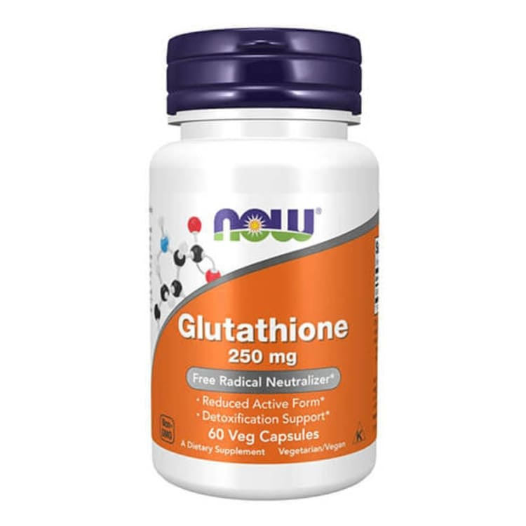 Now L-Glutathione 250mg 60 kapsula