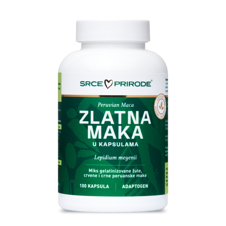 Zlatna Maka 500mg 100 kapsula