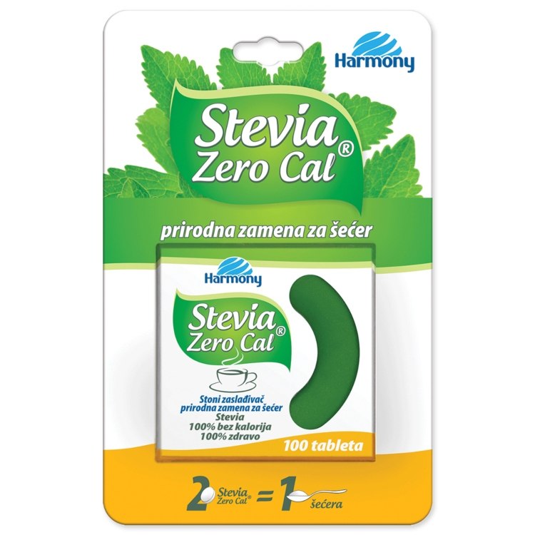 Harmony Stevia Zero Cal 100 tableta