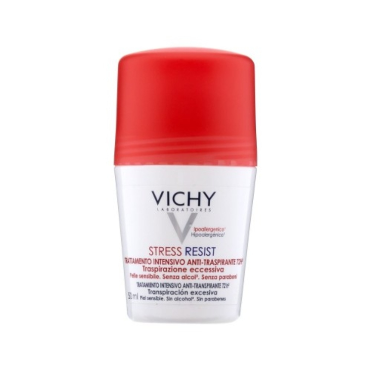 VICHY DÉODORANT Stress resist roll-on dezodorans za regulacju prekomernog znojenja 72h 50ml