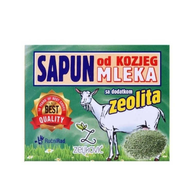 Sapun od kozjeg mleka - zeolit 70g