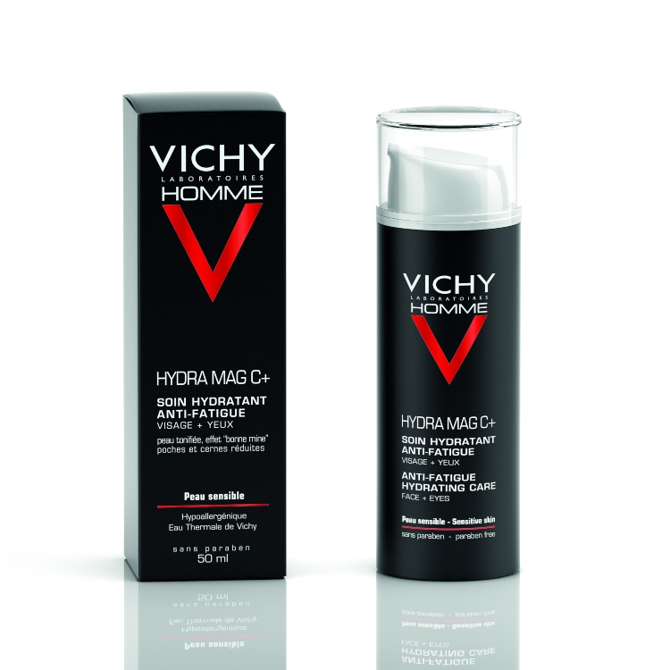 VICHY HOMME HYDRA MAG C+ Hidrantna nega protiv znakova umora za lice i područje oko očiju 50ml