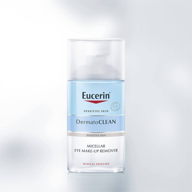 Eucerin DermatoCLEAN micelarno sredstvo za skidanje šminke oko očiju 125ml