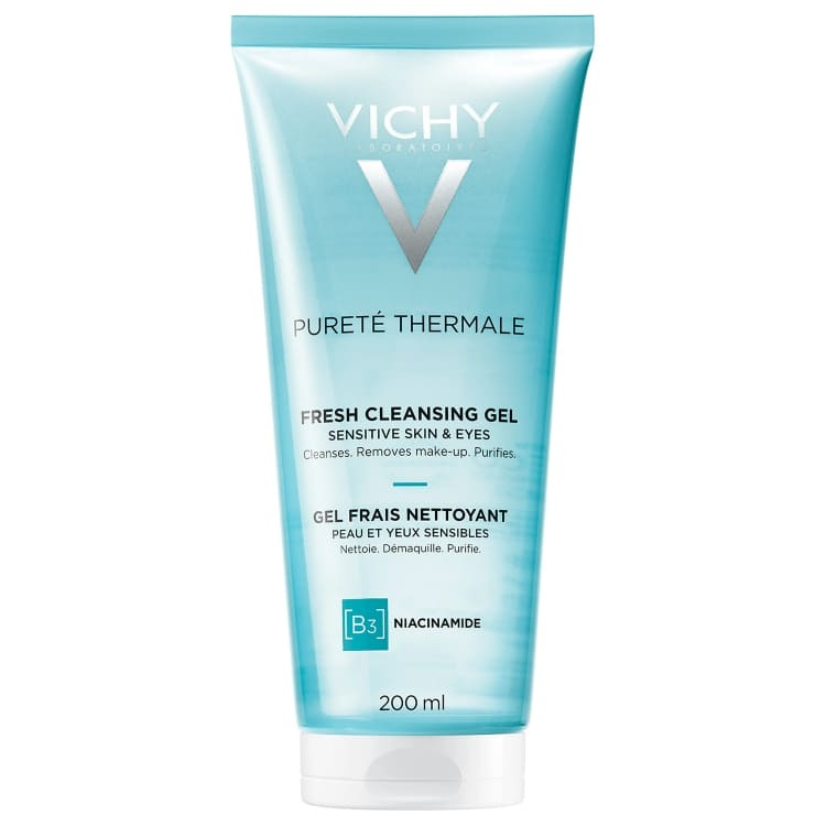 VICHY PURETÉ THERMALE Sveži gel za čišćenje osetljive kože lica 200ml