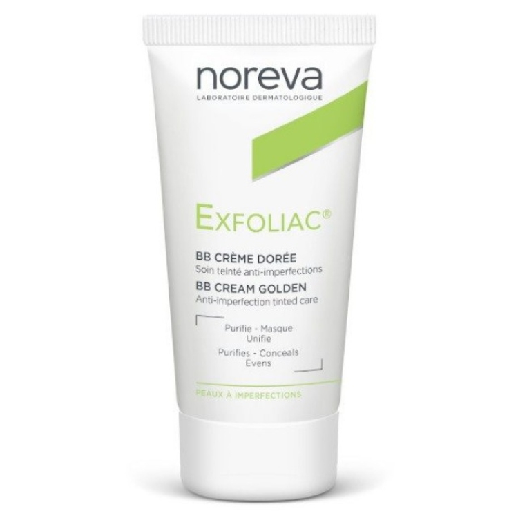 Noreva Exfoliac BB krema zlatna 30ml