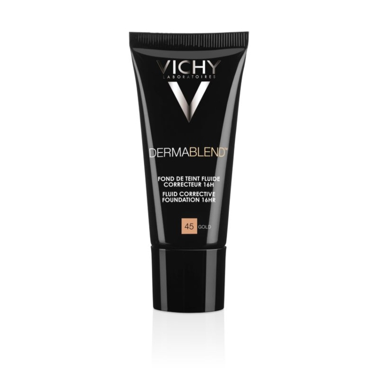 VICHY DERMABLEND CORRECTOR Tečni korektivni puder SPF 35, 30 ml, 45 Gold