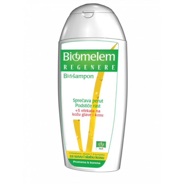 Biomelem šampon protiv peruti za suvu i slabu kosu 222ml