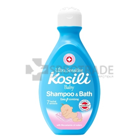 Kosili Baby šampon/kupka plava 400ml