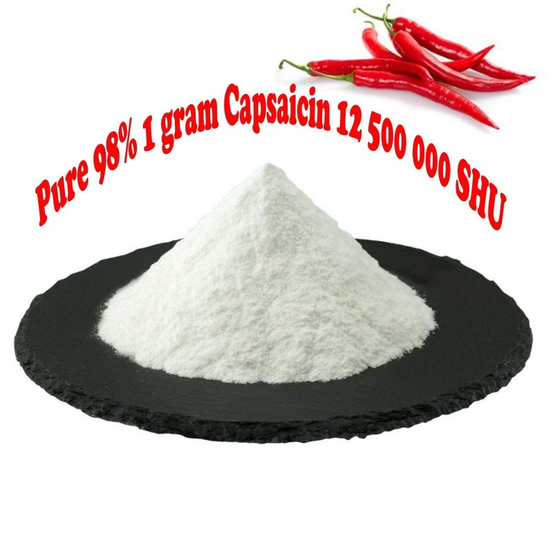 Cisti 98% kapsaicin 12.500.000 SHU - 1 gram
