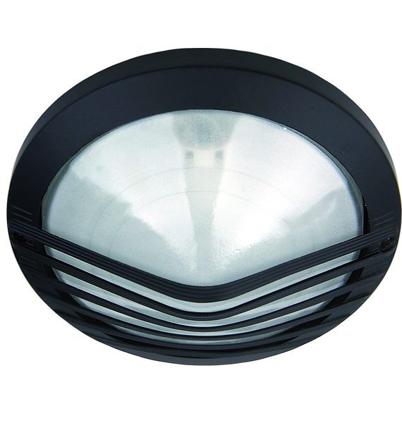 Al lampa Santo 140 crna/IP54/E27/60W Brilum