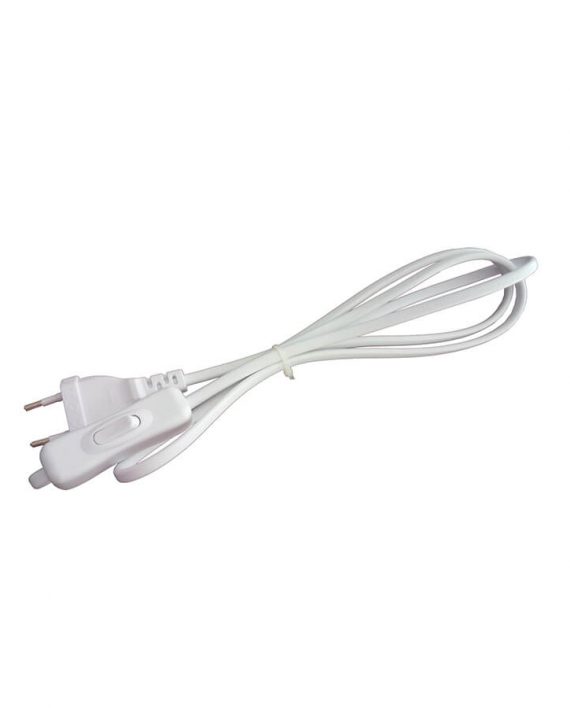Gajtan podne lampe PL-32B sa prekidačem, beli – Brilight