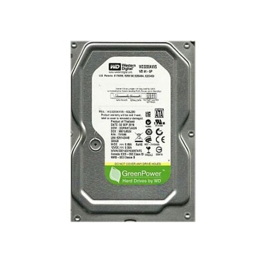 Western Digital HDD 3.5" 320GB WD3200AVVS WD AV-GP GREEN 5400RPM 8MB SATA