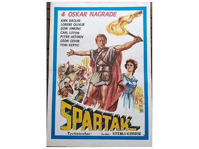 Filmski plakat, Spartak