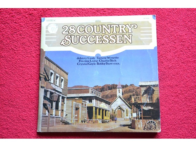 Various ‎– 28 Country Successen - 2LP