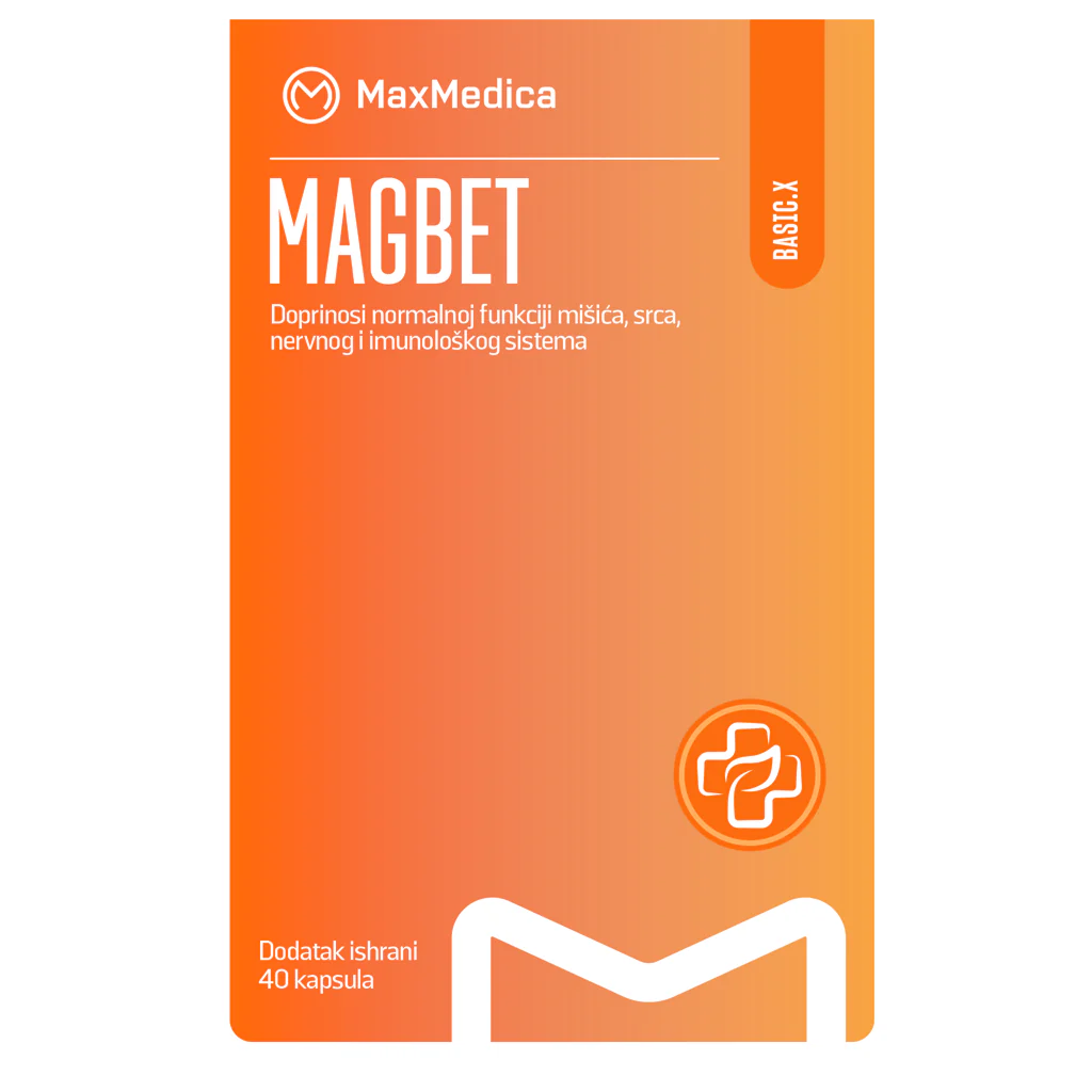 MAXMEDICA Magbet - Vitamini za energiju i koncentraciju