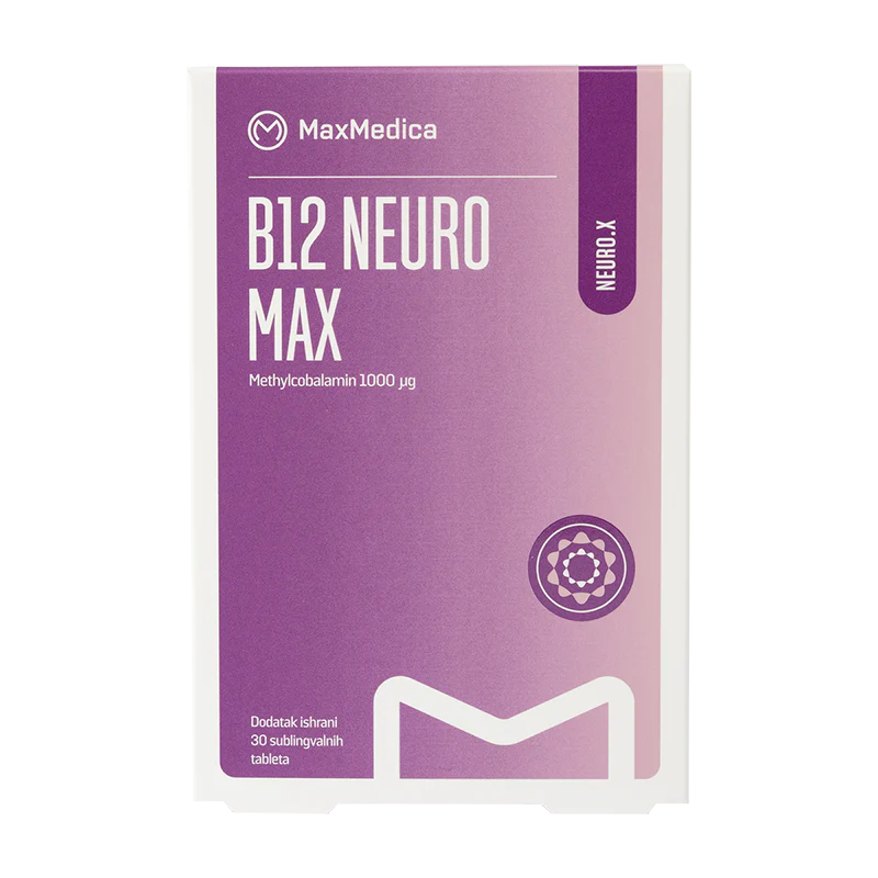 MAXMEDICA B12 Neuro Max - Za više energije