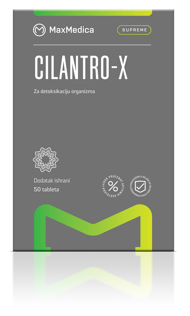 MAXMEDICA Cilantro-x - Prirodna detoksikacija organizma