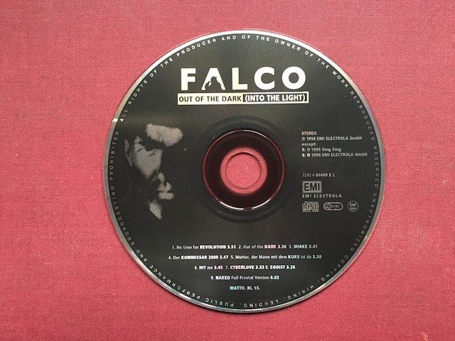 Falco - OUT OF THE DARK....(bez omota-samo CD) 1998