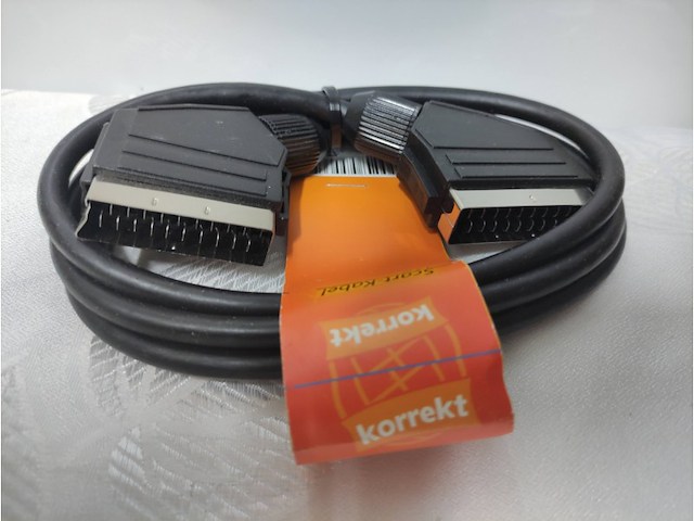 Scart/skart kabl 1.5m