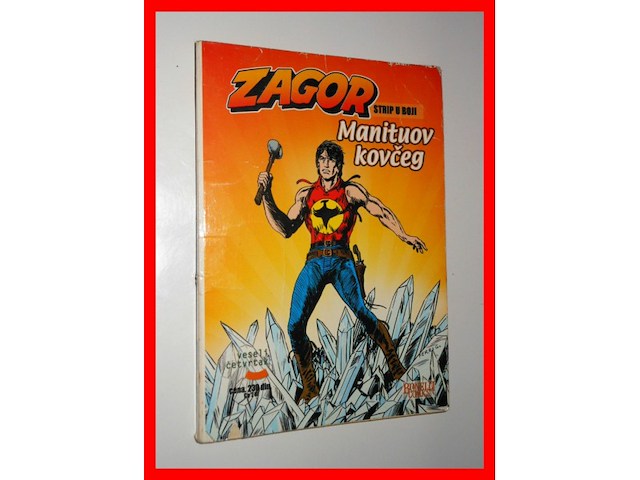 Zagor  strip u boji - Manituov kovčeg