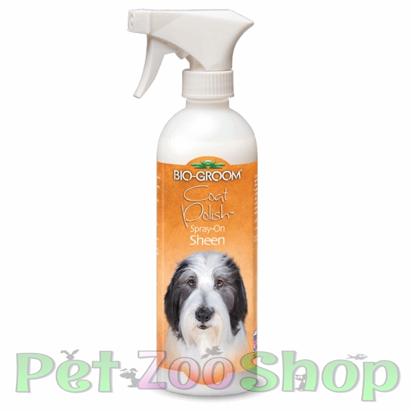 Bio Groom Sprej za bolji sjaj dlake COAT POLISH 473ml