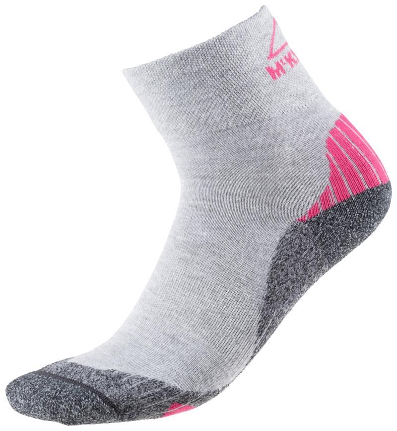 McKinley FLO QUARTER, ženske čarape za planinarenje, siva