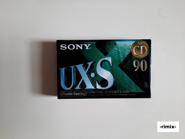 Prazna kaseta - Sony UX-S90 chrome