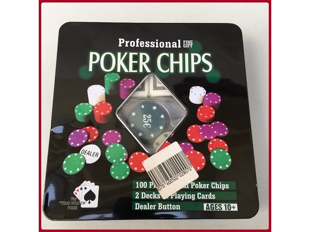 Poker chips profesional