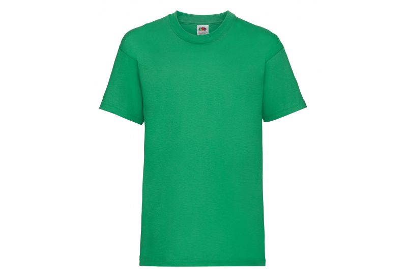 Fruit of the Loom, Valueweight, muška dečija pamučna majica kratkih rukava, kelly zelena 5-6
