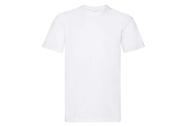 Fruit of the Loom, Super Premium, muška pamučna majica kratkih rukava, bela, XL