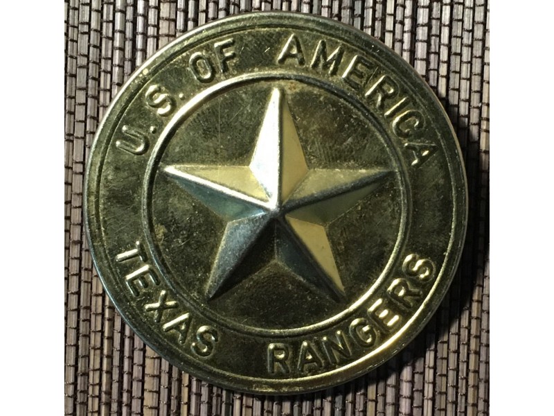 U.S. of America Texas rangers oznaka