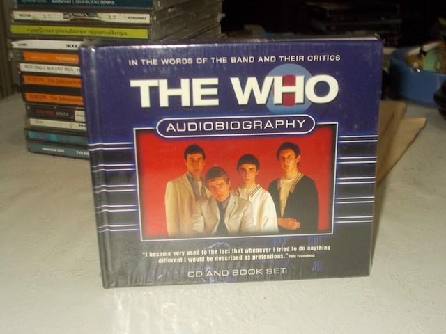 The Who ‎– Audiobiography (CD+Book)