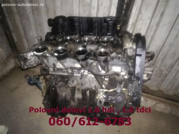 Delovi motora 1.6 hdi 1.6 cdti citroen, pezo, mazda, ford