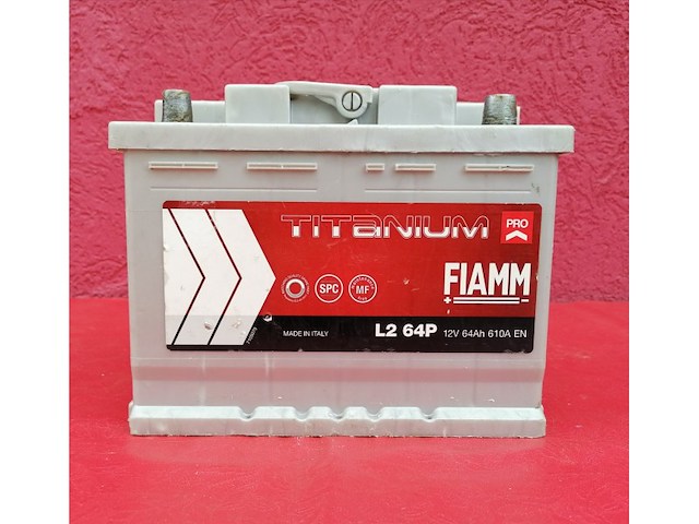 Akumulator FIAMM TITANIUM PRO Italy 12v 64Ah 610A