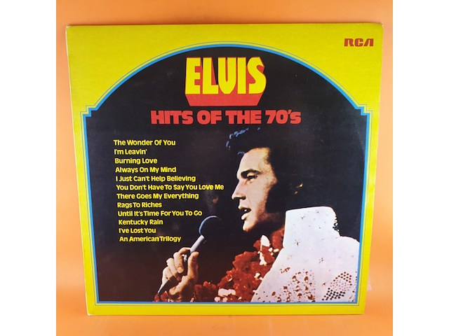 Elvis* ‎– Hits Of The 70`s, LP