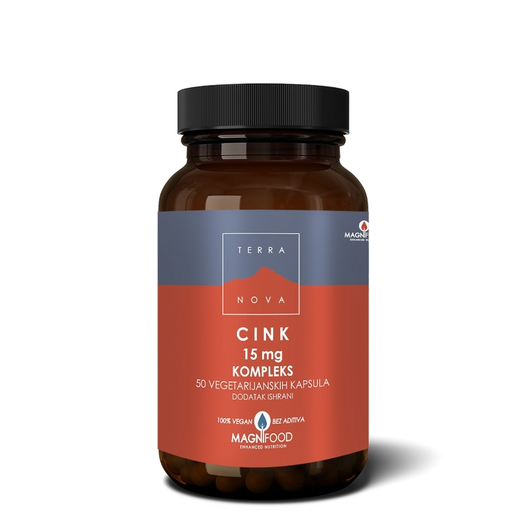 Terranova Cink Kompleks 15mg 50 kapsula