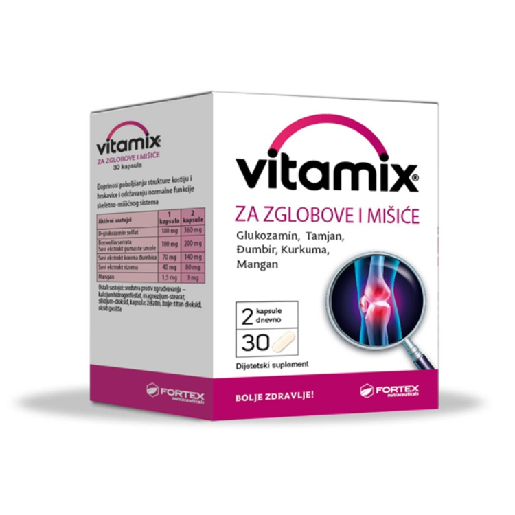 Vitamix za zglobove i mišiće 30 kapsula