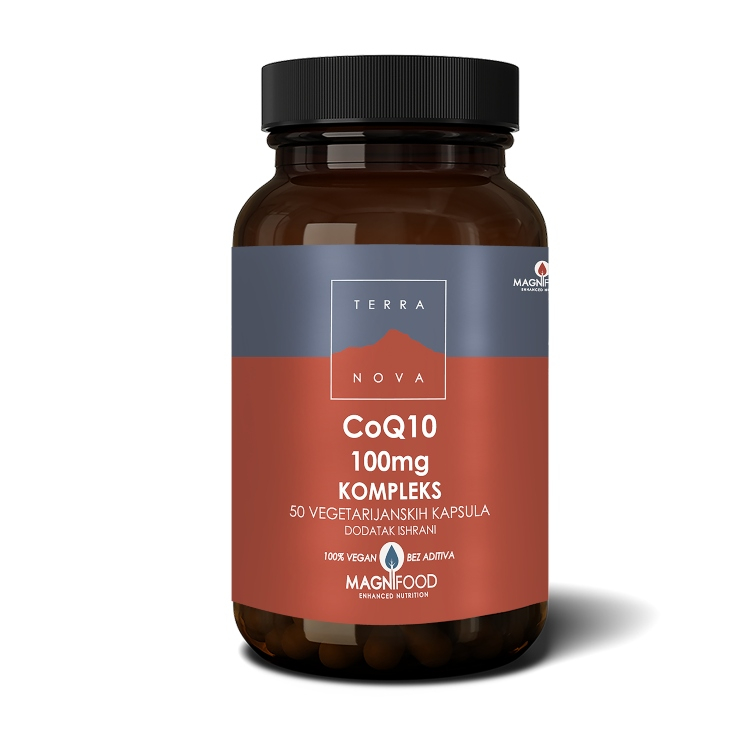 Terranova CoQ10 Kompleks 100mg 50 kapsula