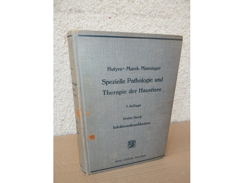Spezielle Pathologie und Therapie, 1938. god