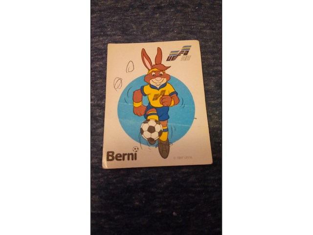 Slicica Euro 92 (Decje novine),broj 254 (Berni,maskota)