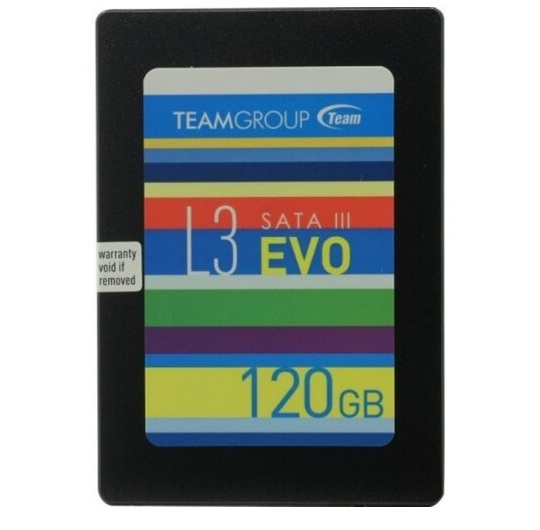 TeamGroup 2.5" 120GB SSD SATA3 L3 EVO 7mm 500/360MB/s T253LE120GTC101