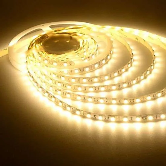 LED traka toplo bela 5m