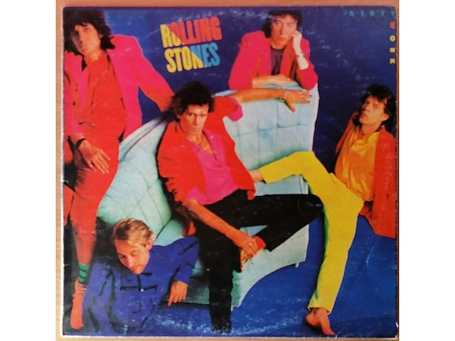 LP ROLLING STONES - Dirty Work (1986)